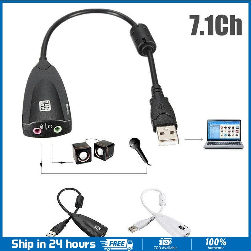 Sound Card Adapter Steel Series Sound 5Hv2 7.1 External USB Sound Card ...