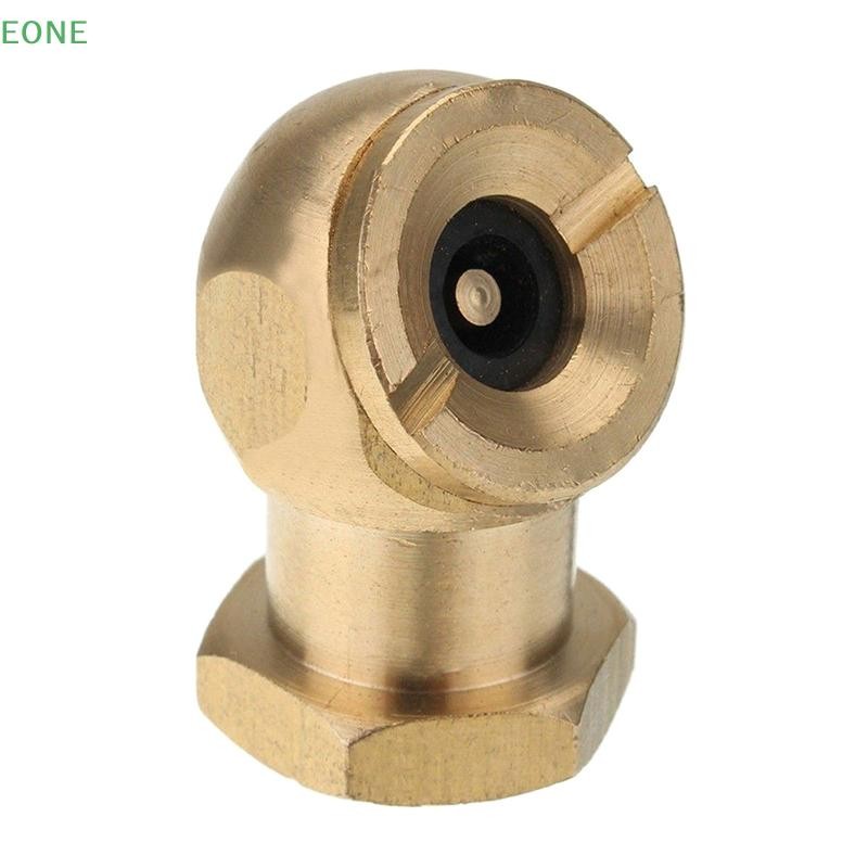 EONE 1/4" NPT Golden Tyre Inflator Valve Connector Air Chuck Ball Tire ...