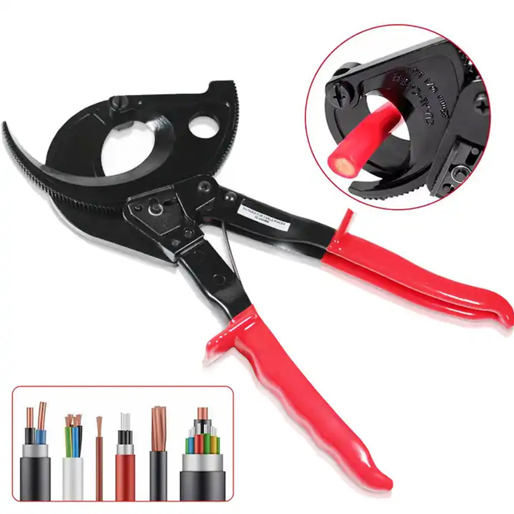 Heavy Duty Ratchet Cable Cutter Wire Copper Wire Cutter Ratchet Hand ...
