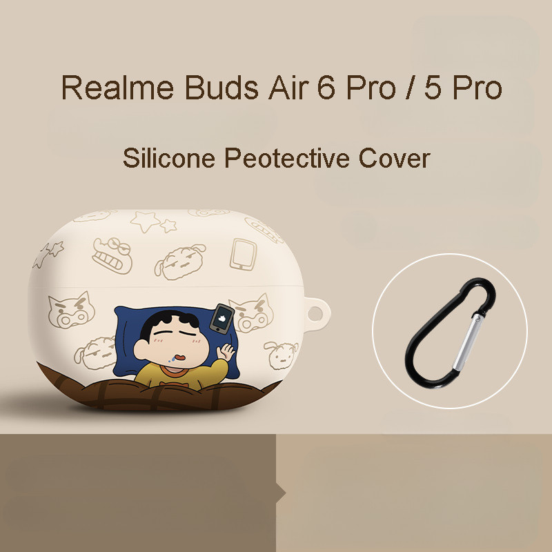 Earbuds Cases for Realme Buds Air 6 Pro/Air 5 Pro, Liquid Silicone ...