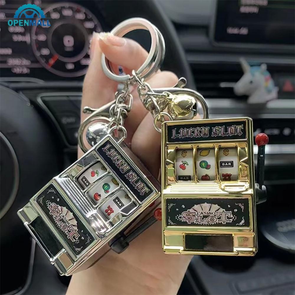 OPENMALL Lucky Jackpot Mini Fruit Fun Birthday Keychain Coin Operated ...