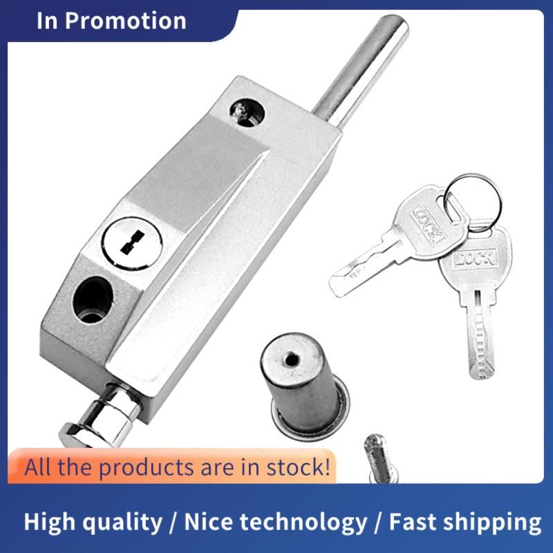 Turnstile Lock Sliding Door Lock for Window Glass Patio Doors Silver ...
