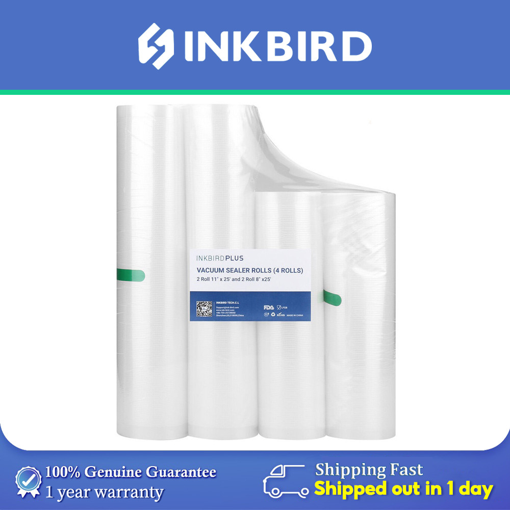 INKBIRD Vacuum Sealer Bag Roll food storage Vacuum Sealer Storage BPA ...