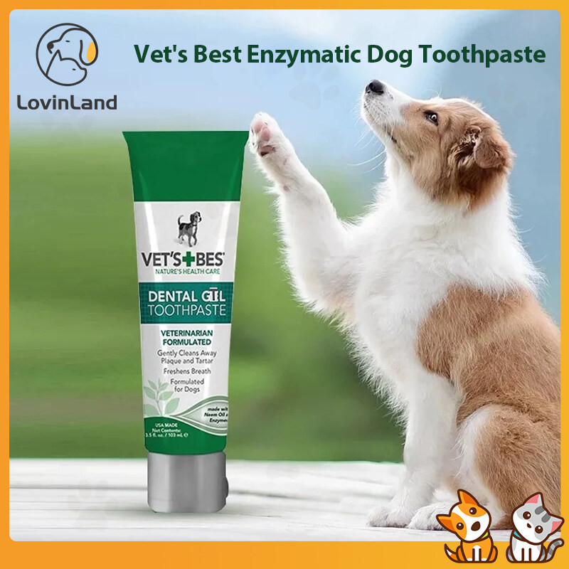 GG+Vet's Best Enzymatic Dog Toothpaste Teeth Cleaning and Fresh Breath ...