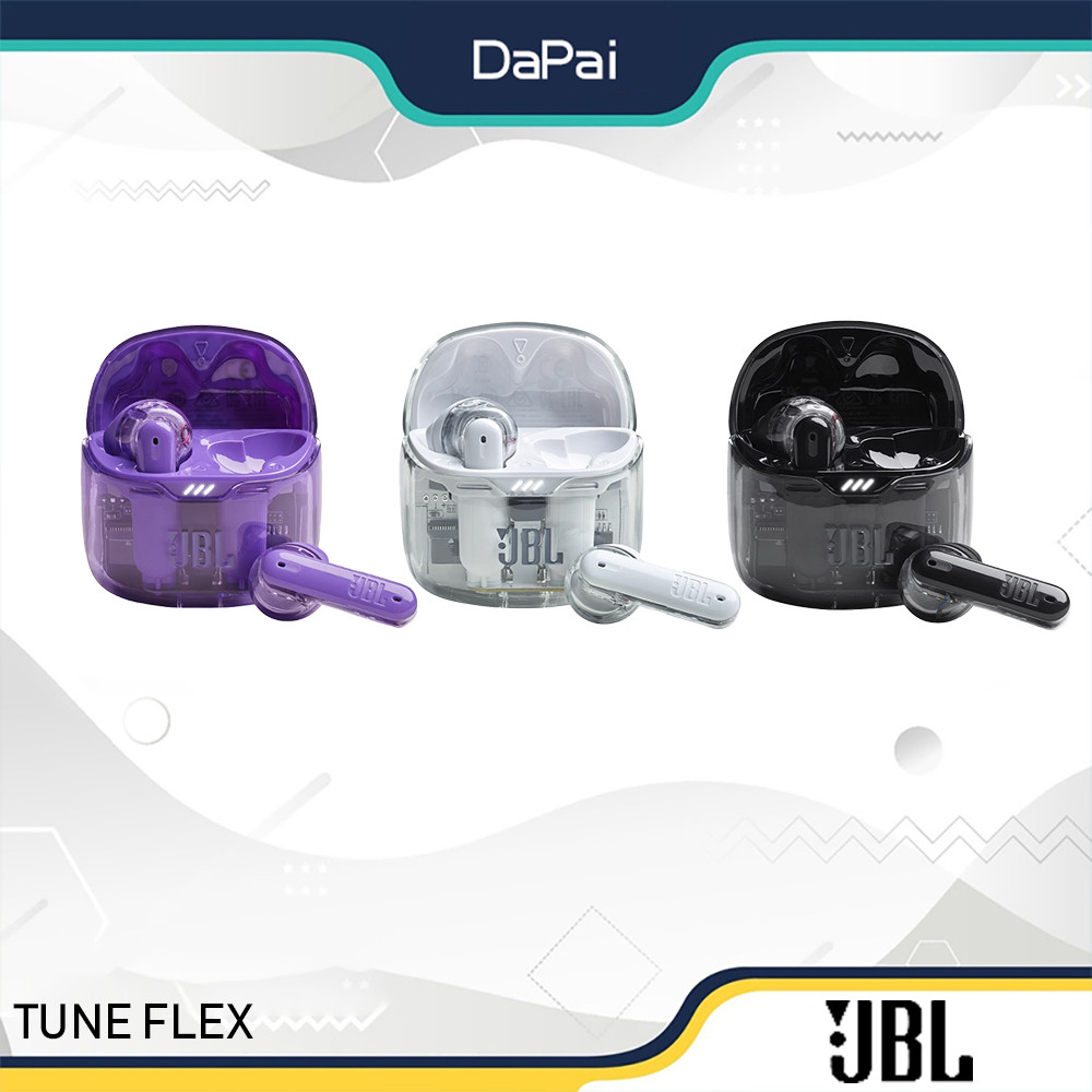 JBL TUNE FLEX True Wireless Bluetooth Earphones with Small Crystal Bean ...