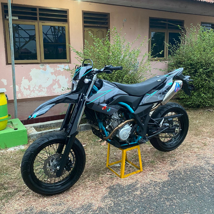 Yamaha WR 155 R WR155R Full Body Superglossy Sticker Decal Simple and ...