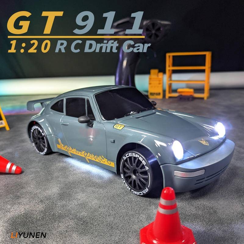 1/20 Porsche 4WD RC Drift Car 911 2.4G Remote Control Car High Speed ...