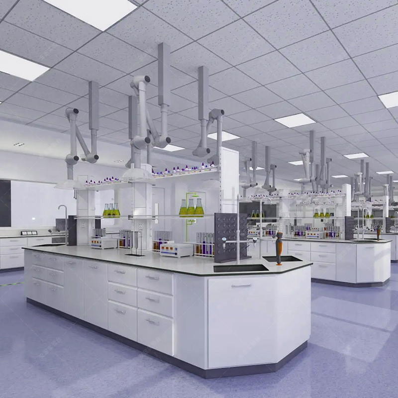 Steel Wood Experiment Table Central Side Table Test Table All-Steel ...