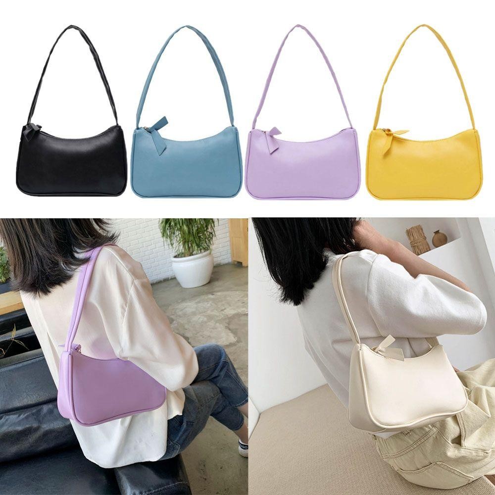 ROSE Mini Retro Bag Women Zipper Casual Messenger Handbags | Shopee ...