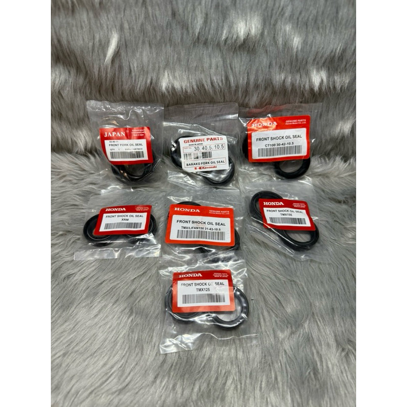 MOTORCYCLE FRONT SHOCK OIL SEAL XRM/TMX/TMX155/125/CT100/LF150 BARAKO ...