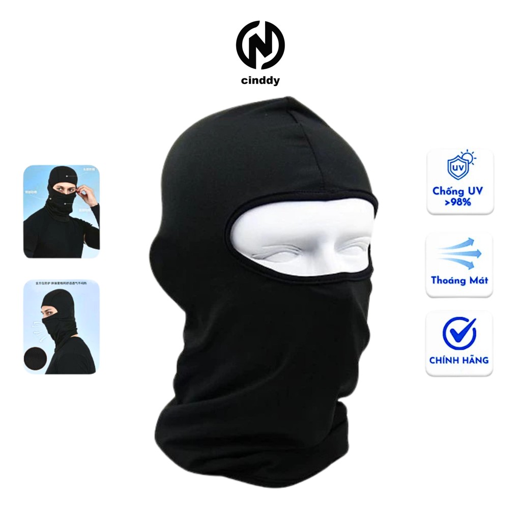 Ninja Hooded Sun Hat, UV Protection Fullface Hat MNJ01 | Shopee Philippines