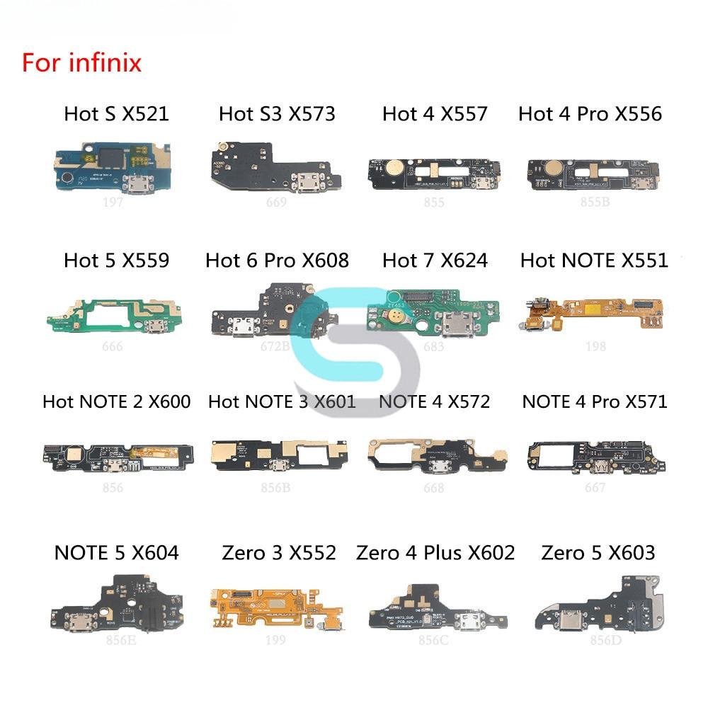 Charging Board Flex Cable For Infinix X603 X602 X604 X600 X601 X624 ...