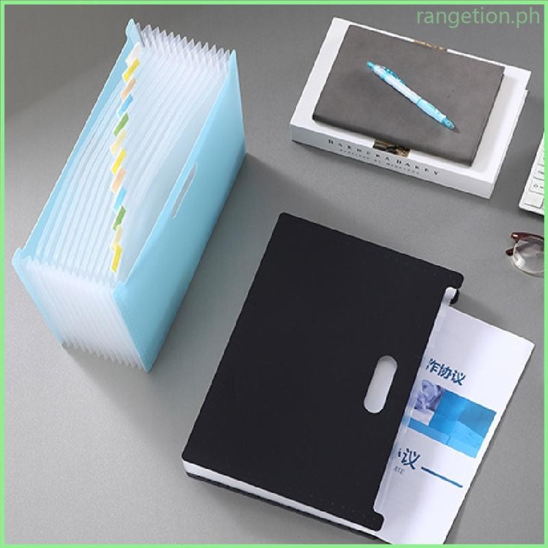 RAN 1 Pair A4 Accordion Folder with Index Labels Expanding Document ...