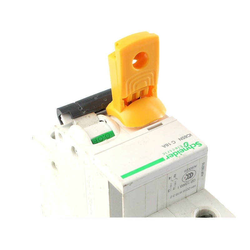 Switch circuit breaker lock Schneider special safety lock micro-small ...