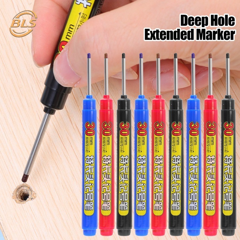 Deep Hole Long Nib Head Markers - Waterproof Metal Perforating Pen ...
