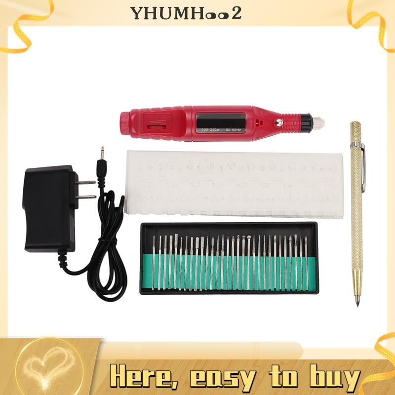 [yhumh002]Electric Mini Engraver Pen Mini Diy Engraving Tool Kit For ...