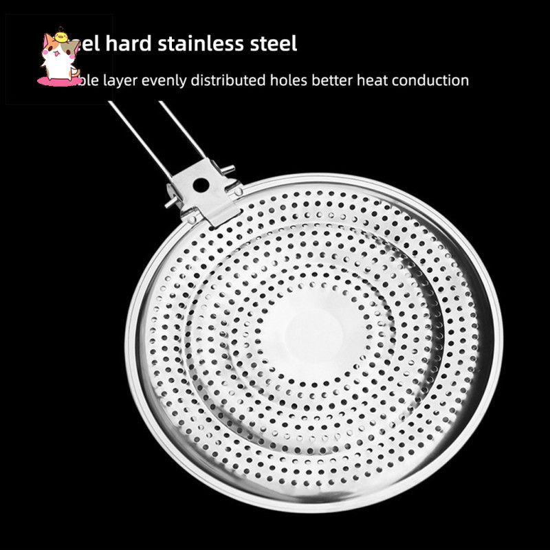 Stove Heat Diffuser Kitchen Multipurpose Flame Guard Simmer Plate ...