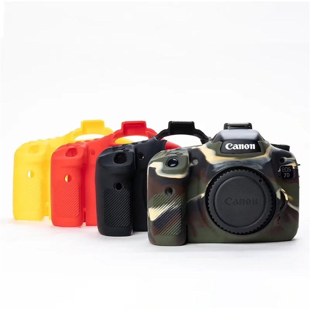 Soft Silicone Skin Camer Case For Canon EOS R10 R7 RP R6 R 7D 77D 600D ...