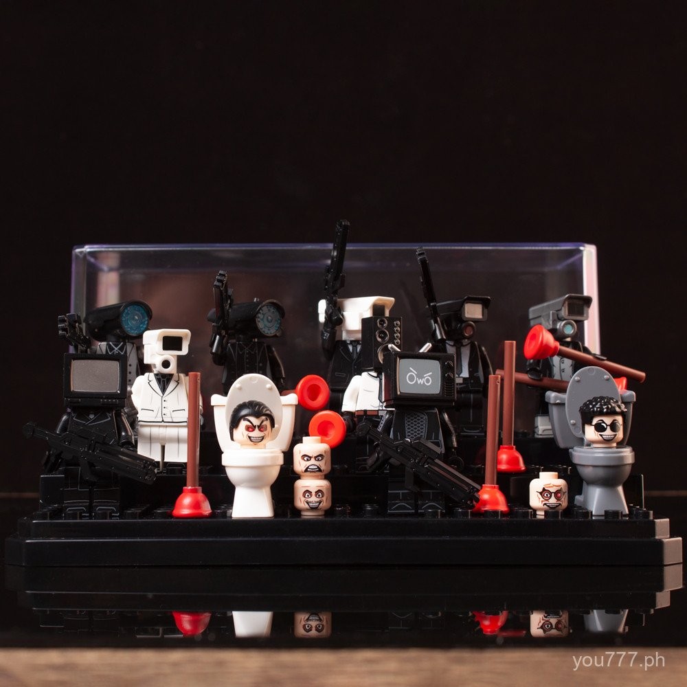 Parasitic Toilet Man Toy Monitor Man Titan Audio Camera TV Man Doll ...