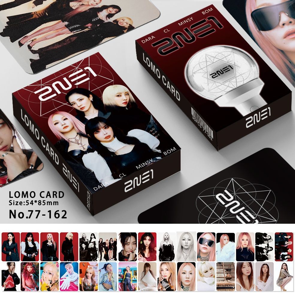 New LOMO Card 2NE1 Photocard CL Park Bom Sandara Park Minzy 2024 Vocal Concert Korean Female ...