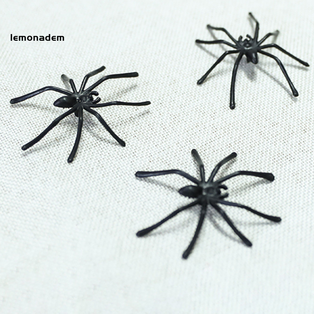 Halloween Party Supplies Fake Spiders 30pcs Realistic Fake Spider Toys ...