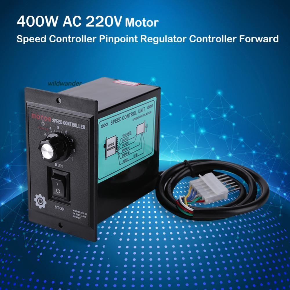 400W AC 220V Motor Speed Controller Pinpoint Regulator Controller ...