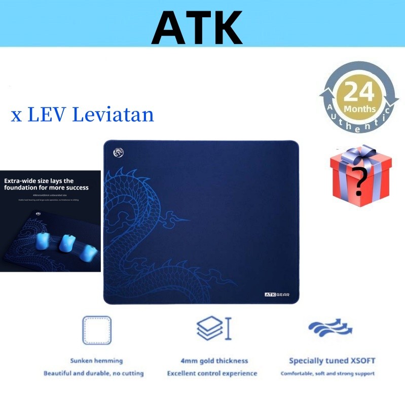 ATK x LEV Leviatan Joint Gaming Mouse Pad Inoue Poron Fearless Contract ...