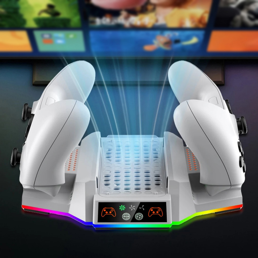 Enhanced Airflow System Dual-controller Charging Station Rgb Vertical ...