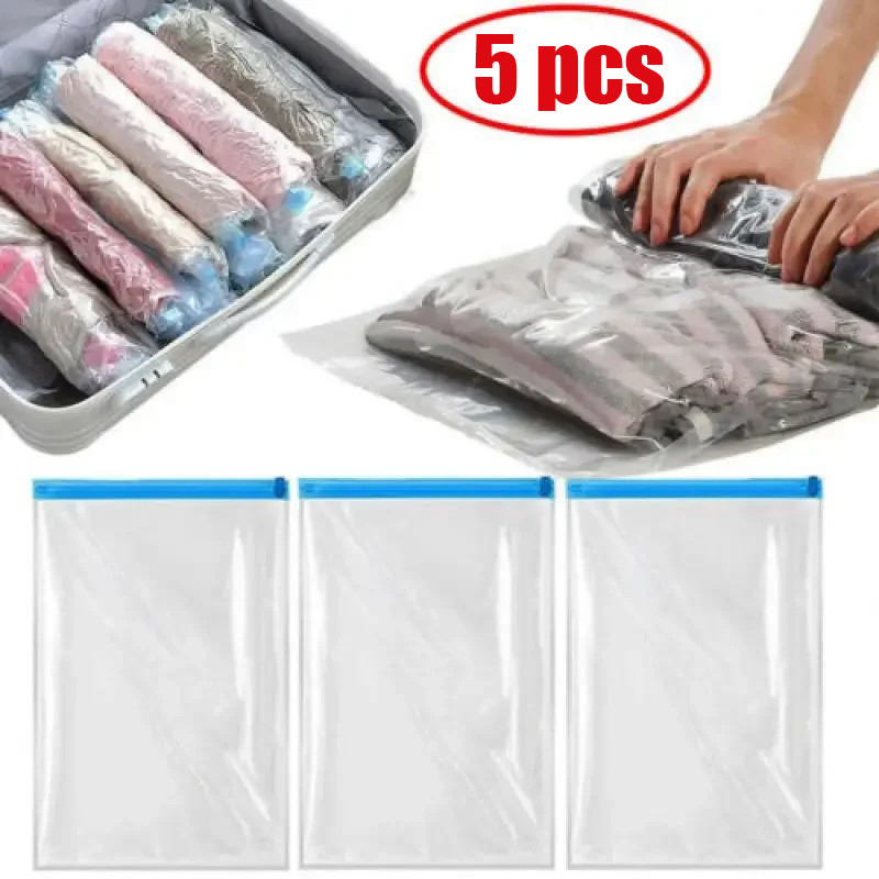 Hand Roll Compression Bag Large Plastic Storage Bags for Storing ...