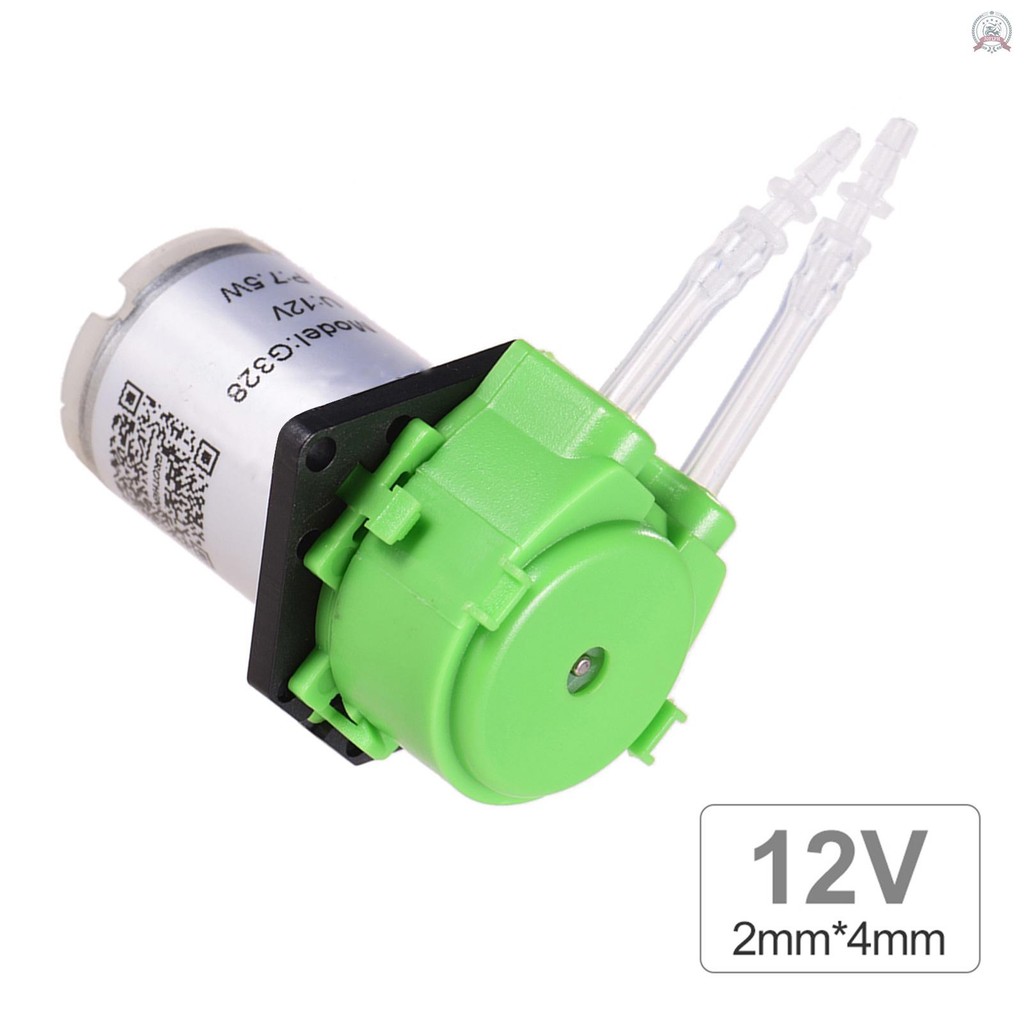 DC 12V Dosing Pump Peristaltic Pump Mini Water Liquid Pump Peristaltic ...