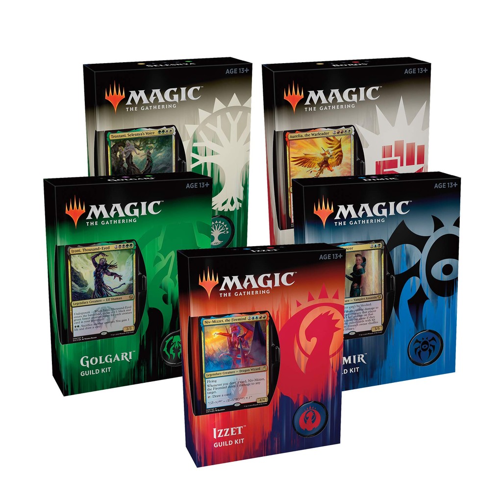 MTG Magic the Gathering Guilds of Ravnica Guild Kit All 5 Decks 【Direct ...