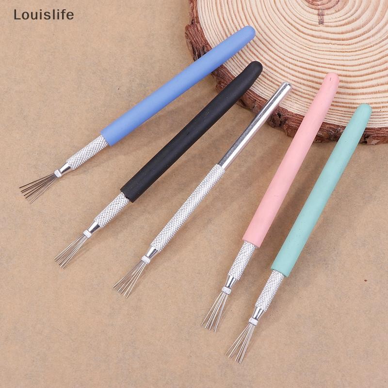 LLPH 7 Pin Feather Wire Texture Ceramics Tools Polymer Clay Sculpg ...