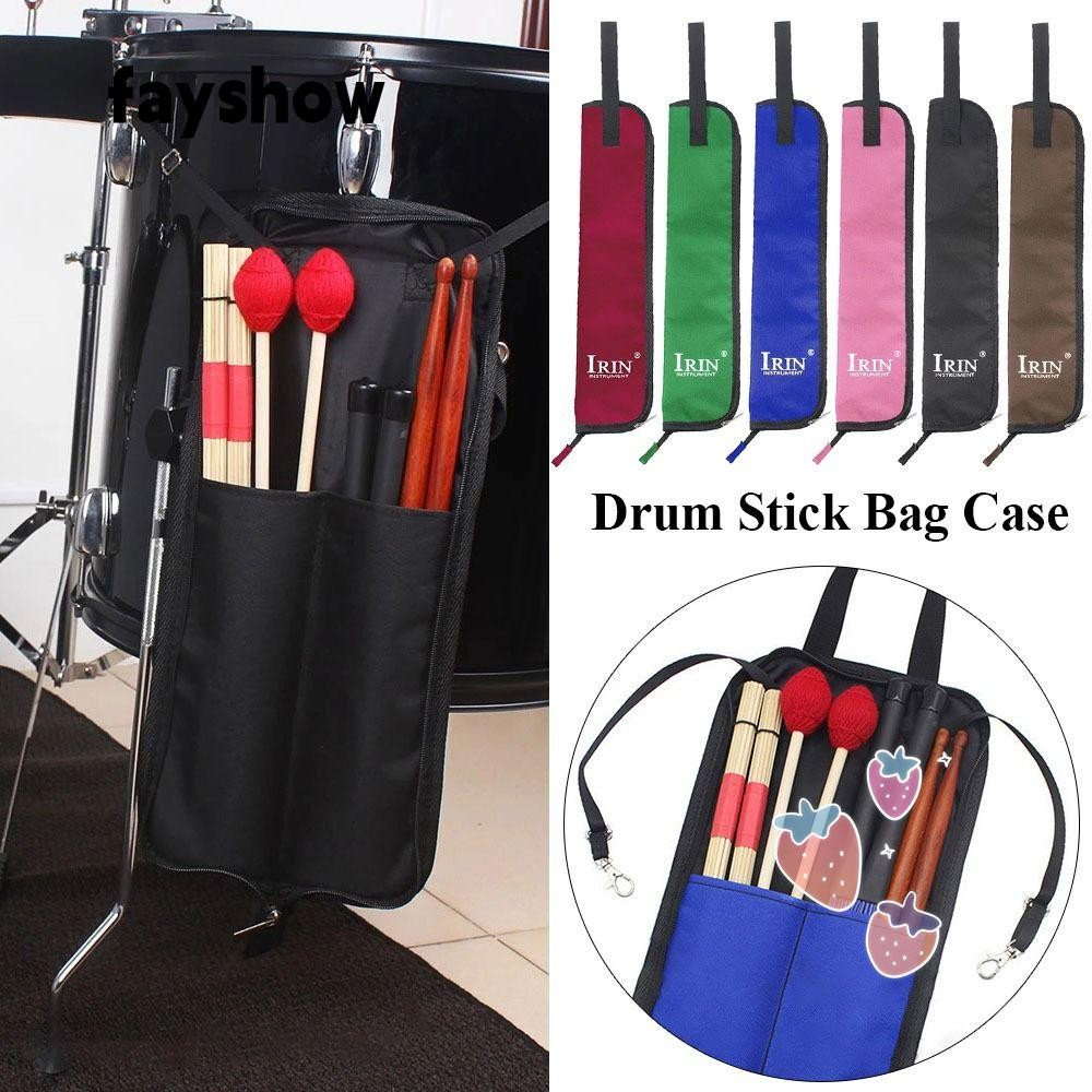 FAY Drum Stick Bag Percussion Water-resistant 600D Drumstick Bag ...