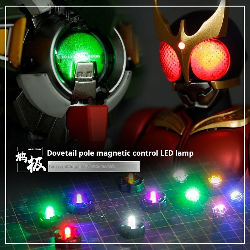 Width 9mm Magnetic Control LED Lamp for Gundam Gunpla GK DIY Kamen ...