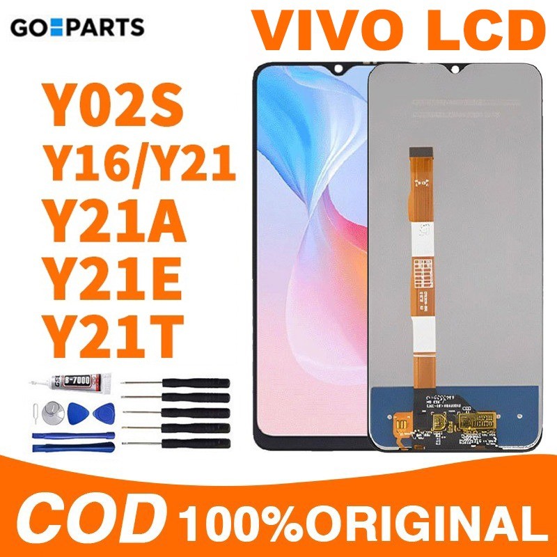 LCD for VIVO Y01/Y02S/Y16/Y21/Y21A/Y21E/Y21T LCD Display Touch Screen Digitizer Assembly ...