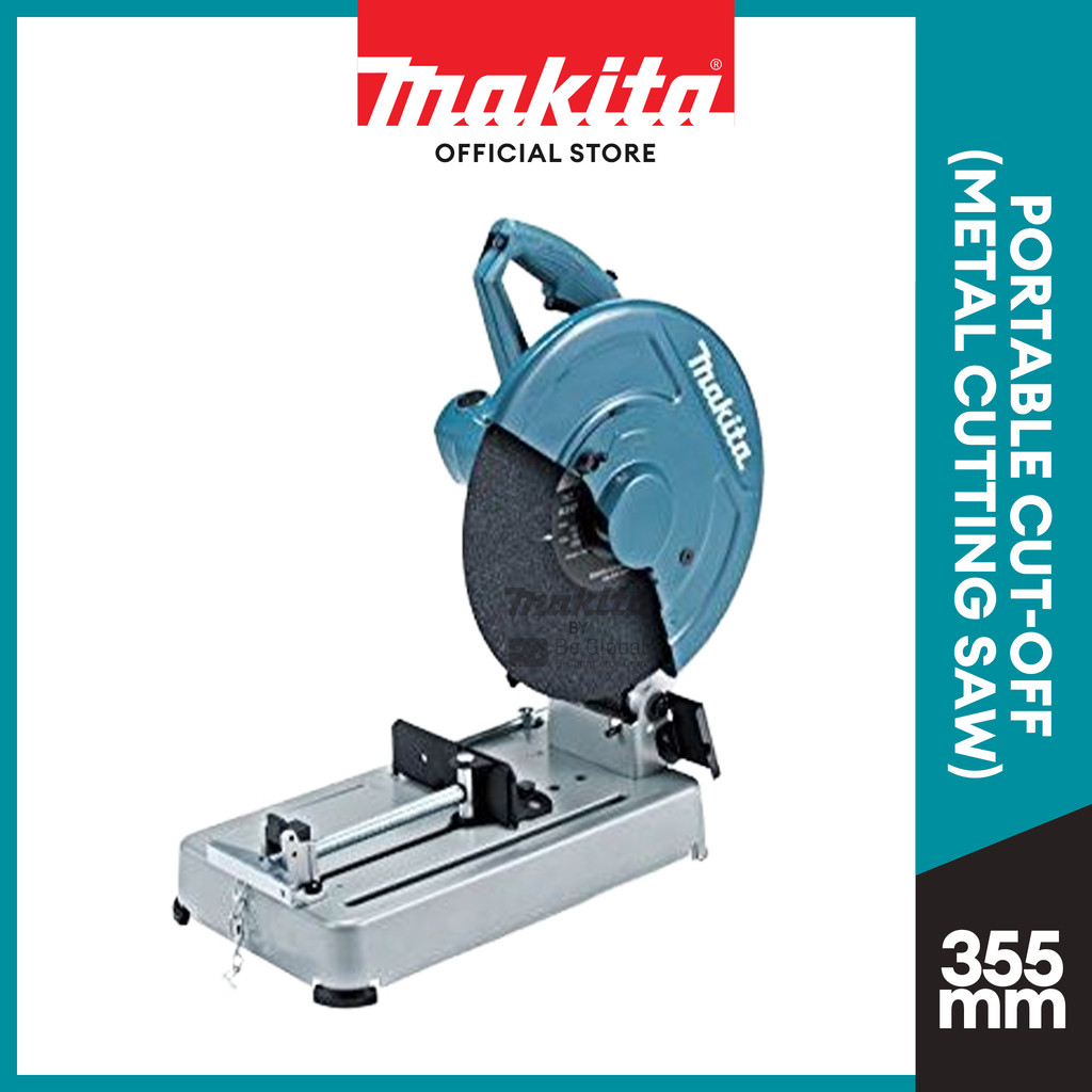 Makita LW1401 355mm (14) Portable Cut-off (Metal Cutting Saw) 2,200W ...