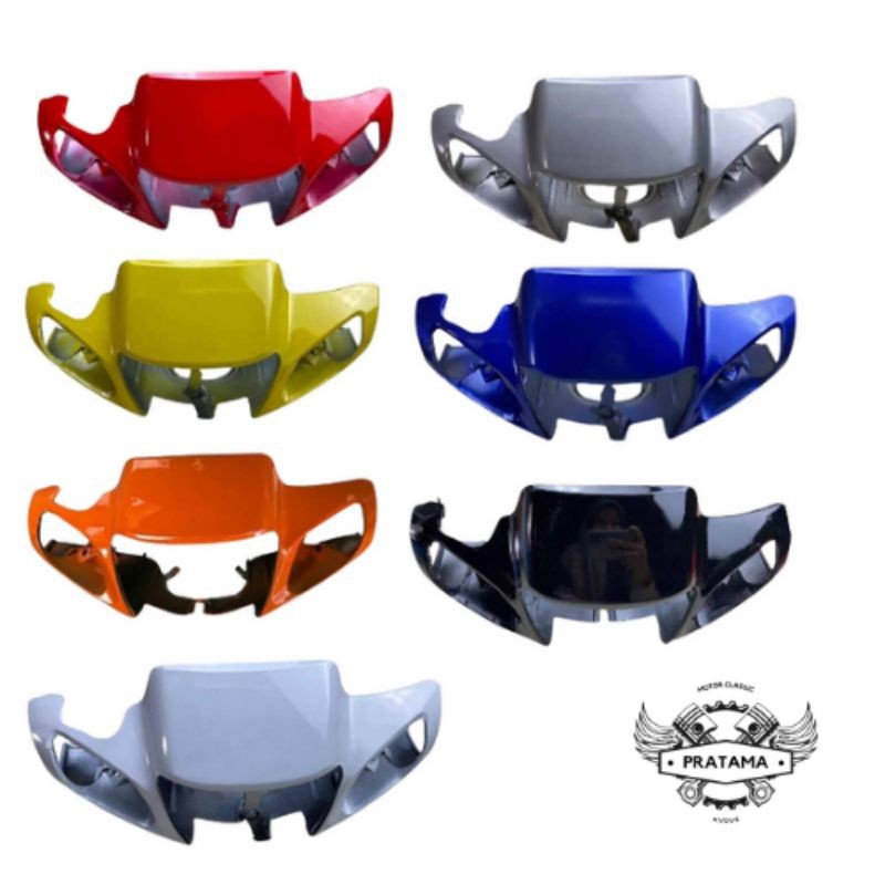 MERAH Front STOP BATOK fiz R fiz R VEGA R COLOR RED SILVER BLUE YELLOW ...