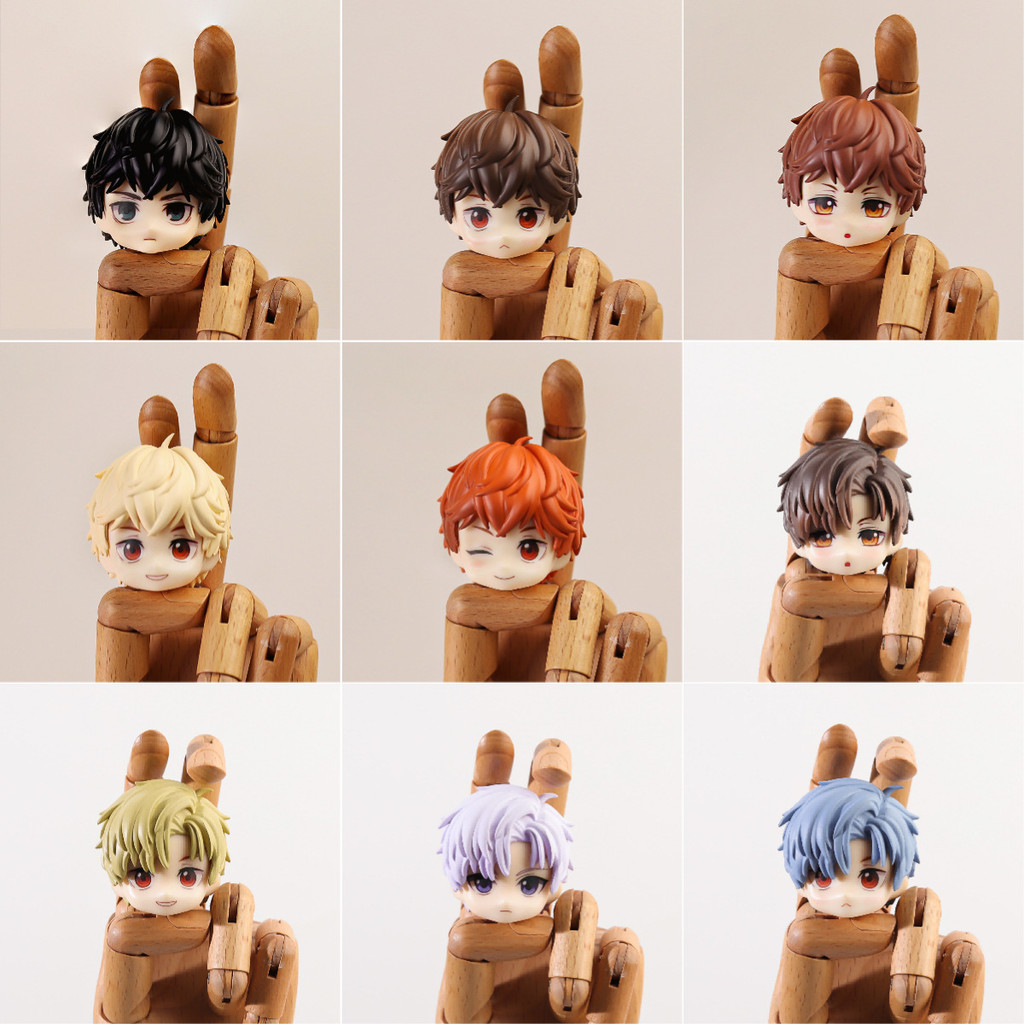 Ob11 Baby Head Men's Short Hair Head Shell gsc Nendoroid gsc Hair ...