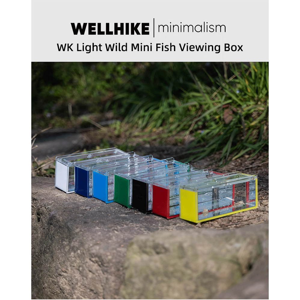 Wellhike Mini Fish Observation Device Transparent Acrylic Wild Catching ...