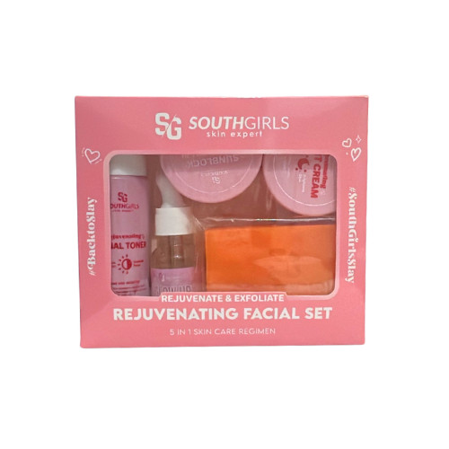 Authentic SouthGirls Skin Expert 5 in 1 Rejuvenating Facial Set South ...