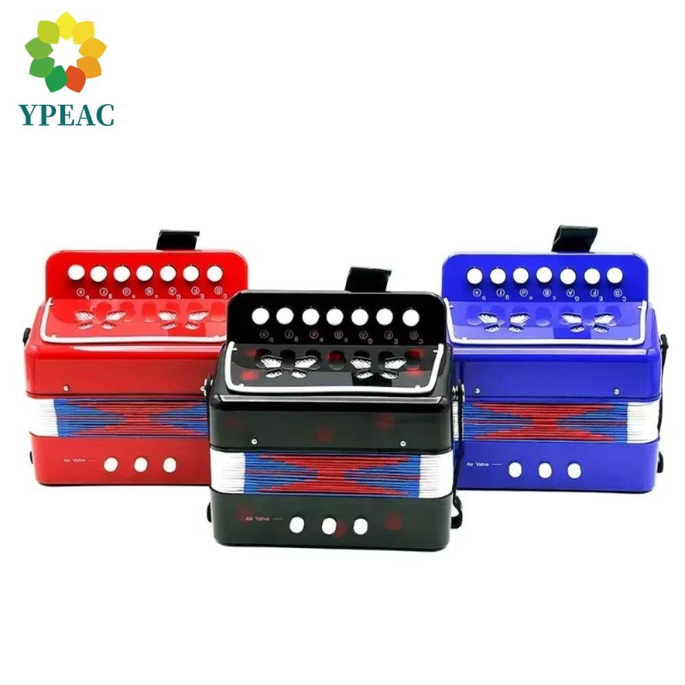 YPEAC Kids Accordion, 7 Keys 3 Air Button Mini Accordion, Classroom ...