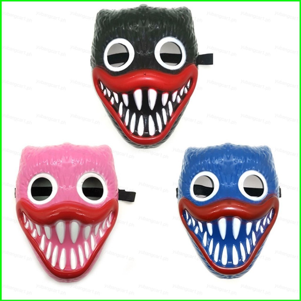 YB1 Poppy Playtime Mask Huggy Wuggy Mask Cosplay Costume Halloween ...