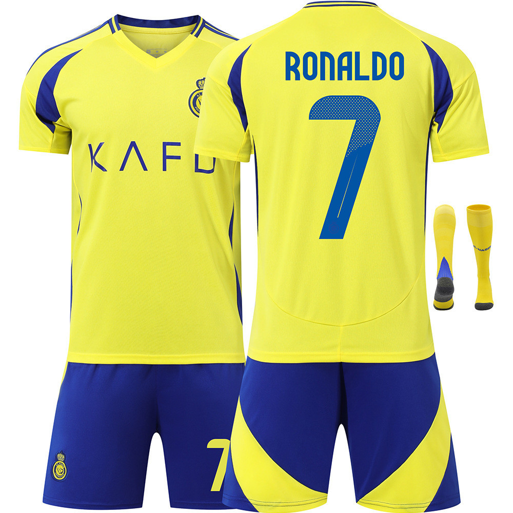 2425 Lead Home jersey New Season Half-Sleeve Football jersey Suit No. 7 ...