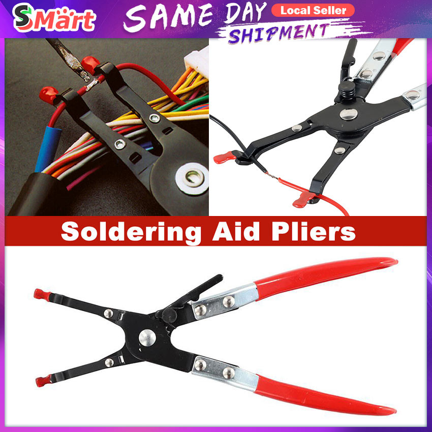 Universal Car Soldering Aid Pliers Hold 2 Wires Vehicle Repair Tool ...
