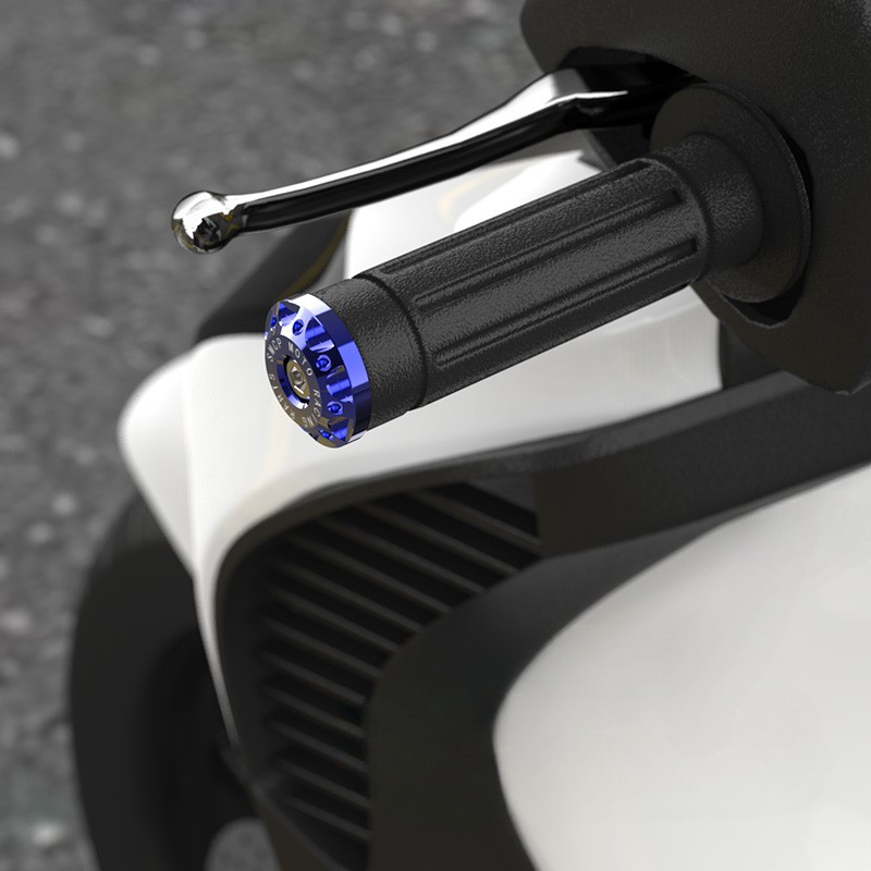 2pcs Universal CNC Bar End Motorcycle Bar End Handle Grip Motor ...