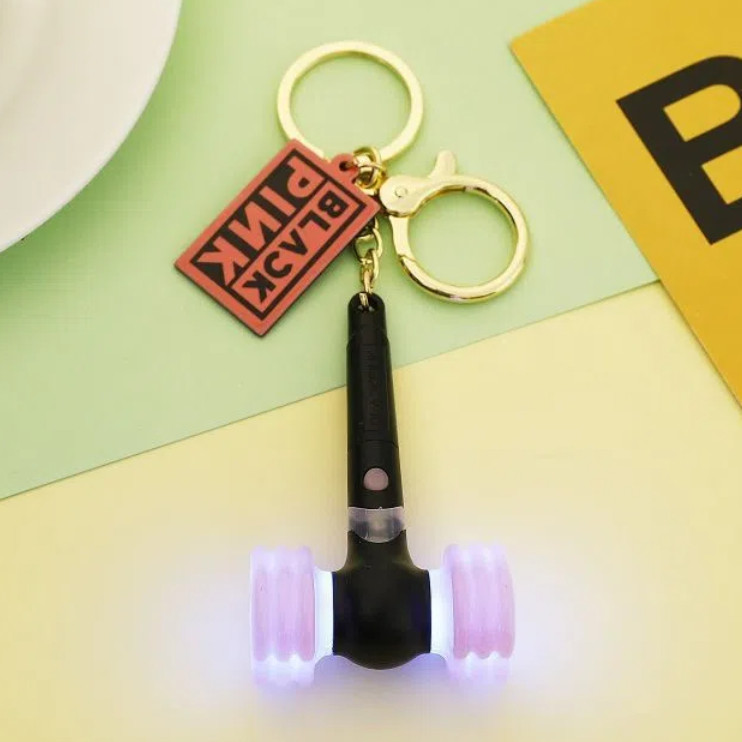 BLACKPINK Mini Light Stick Mini KeychainConcert Lightstick Keyring Bag ...