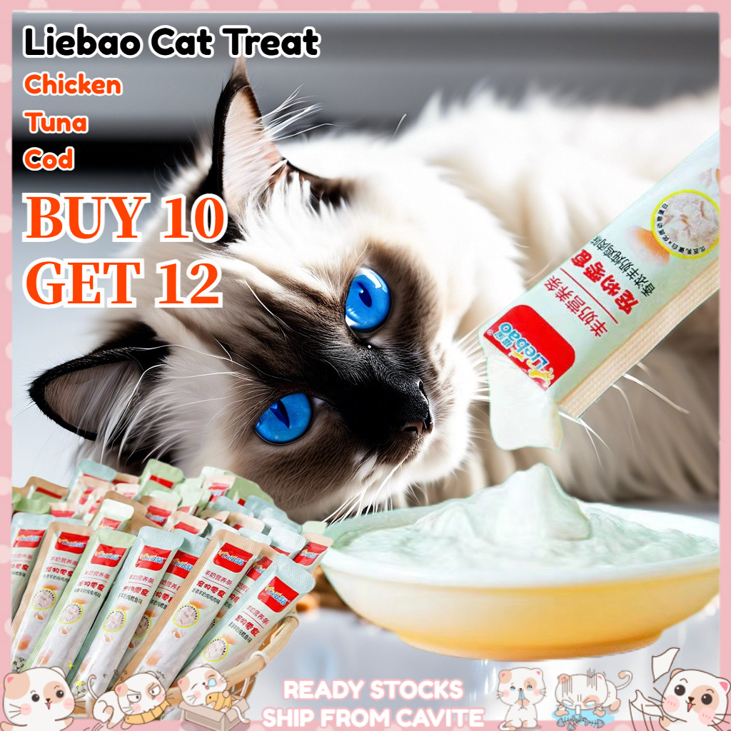 Liebao Cat Treats Goat Milk Cat Snack Cat Wet Food Kitten High Nutrition Protein for Kitten ...