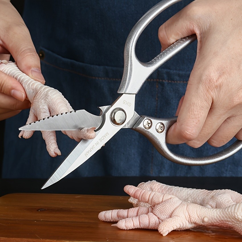Kitchen Accessories Scissors Stainless Steal Sharp Multi Function Tool ...