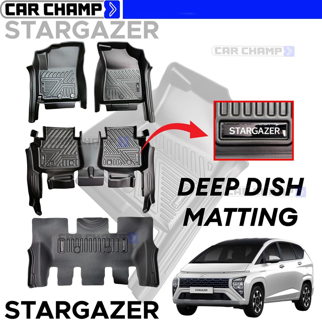 Stargazer 2023 to 2024 OEM 9D WITH EXTENSION Deep Dish Matting Thailand ...