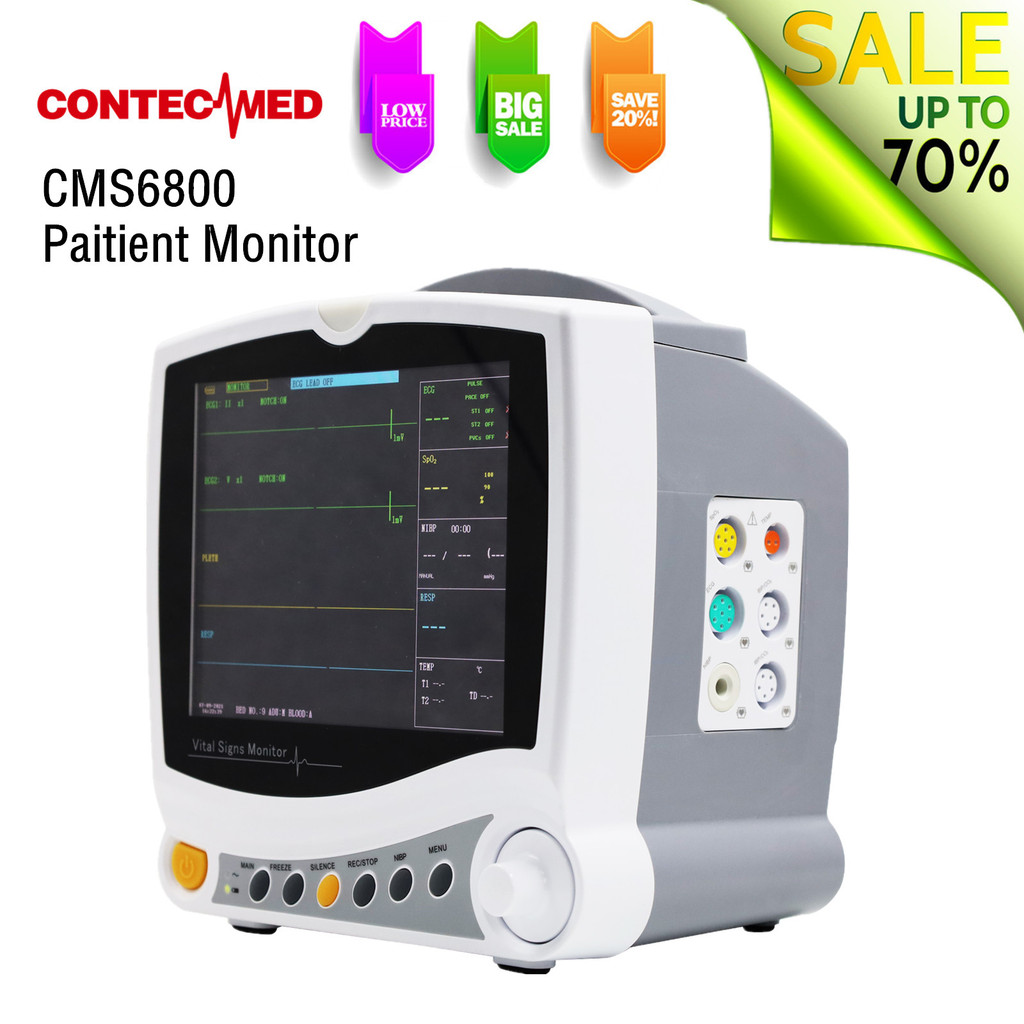 GG+CONTECMED CMS6800 ICU Patient Monitor 6 Parameters Vital Signs ...